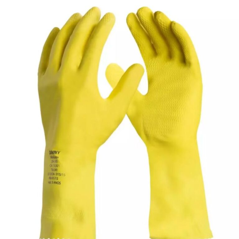 Luva Látex Amarela Confort DA-299 CA 15532 Danny - Singular EPI
